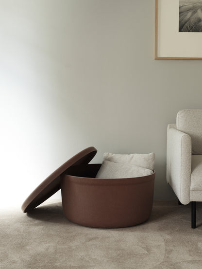 Hide Storage Pouf by Normann Copenhagen – Really Well Made