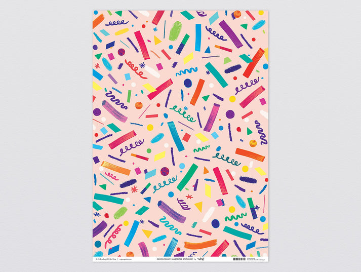 Confetti Wrapping Paper by Wrap – Really Well Made
