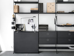 String System Folding Table by String – Really Well Made