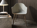 Harbour Chair with Wood Base by Audo Copenhagen – Really Well Made
