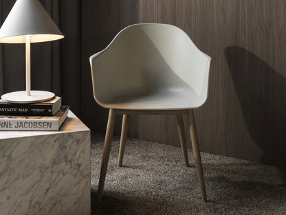 Harbour Chair with Wood Base by Audo Copenhagen – Really Well Made