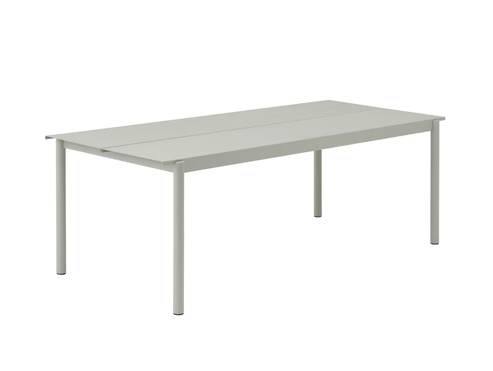 Linear Steel Table and Bench by Muuto – Really Well Made