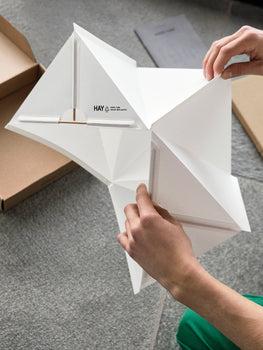 Paper Cube Floor Lamp by HAY · Really Well Made