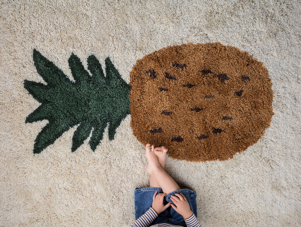 Fruiticana Pineapple Rug by Ferm Living – Really Well Made