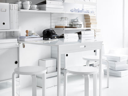 String System Folding Table by String – Really Well Made