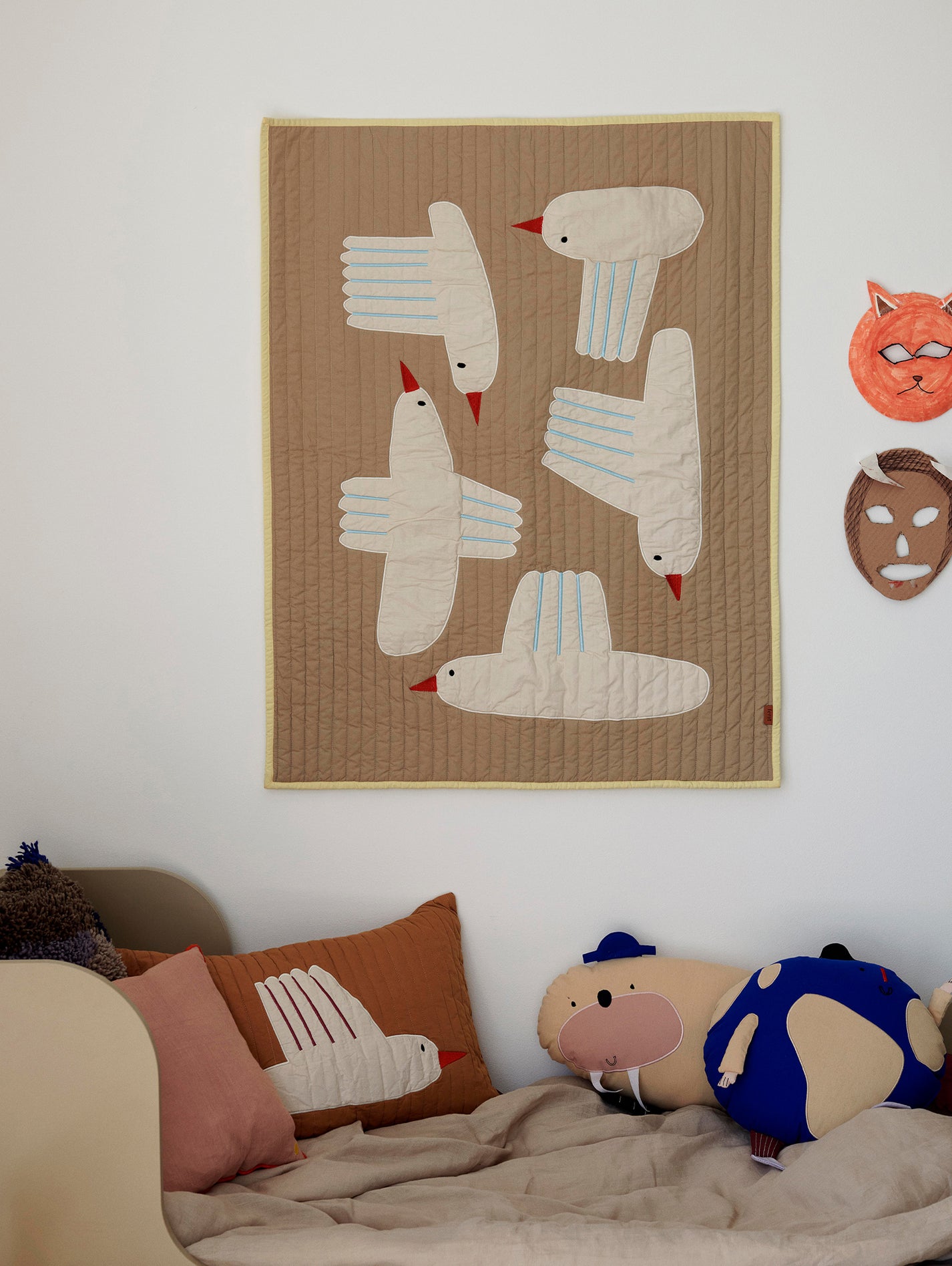 Bird Quilted Blanket by Ferm Living – Really Well Made