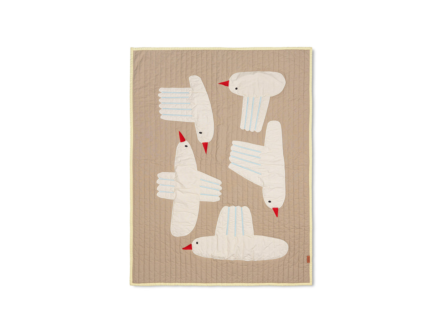 Bird Quilted Blanket by Ferm Living – Really Well Made